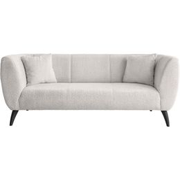 Home Affaire Ecksofa &raquo;Lazio modern und bequem, schmale Armlehnen, tolle Detailverarbeitung&laquo; zwei verschiedene Fu&szlig;farben w&auml;hlbar wei&szlig; 100% Polyester B/