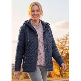 GOLDNER &Uuml;bergangsjacke mit Kapuze in marine | Gr.: 38