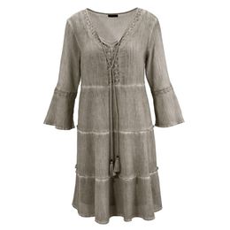 Aniston CASUAL Tunikakleid in grau | Gr.: 36