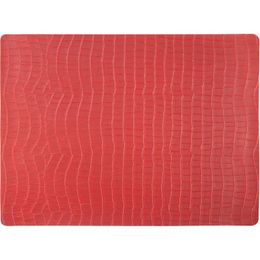 stuco Platzset &raquo;Orinoco&laquo; rot Obermaterial: 82% PVC, 18% Polyester B/L: 32cm x 42cm, 2 Stk., Polyester Polyvinylchlorid
