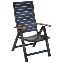 Merxx Gartensessel &raquo;Astros&laquo; grau B/H/T: 60cm x 114cm x 67,5cm