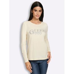 Heine Shirt in champagner | Gr.: 42