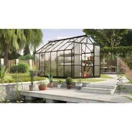 Vitavia Gew&auml;chshaus &raquo;Uranus 9900&laquo; schwarz B/H/T: 254cm x 379cm