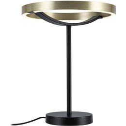 Paulmann LED Tischleuchte &raquo;Melira LED 10W Gold /Schwarz 230V Metall&laquo; LED-Modul 1 Stk. 3StepDim 1, &Oslash; 30cm H: 37,5cm, 1 Stk.