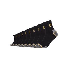 Camano Herren Arbeitssocken &raquo;work&laquo; 9 Paar tlg. Cotton-Mix, Multipack, Komfortbund schwarz 39-42