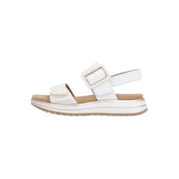 Remonte Sandalen Basic in Wei&szlig; / gold | Gr.: 38