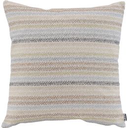 HOCK Dekokissen &raquo;Ida&laquo; mit filigranem Muster, Kissenh&uuml;lle mit F&uuml;llung, 1 St&uuml;ck bunt Baumwolle, Polyester B/L: 50cm x 50cm, 1 Stk.