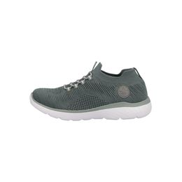 Rieker Knitup-Sneaker mit Schn&uuml;rung Gr&uuml;n | Gr.: 36