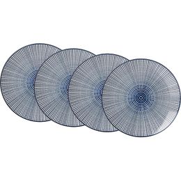 Ritzenhoff & Breker Speiseteller &raquo;ROYAL MAKOTO&laquo; Teller Set, Keramik wei&szlig; Keramik 26,5cm