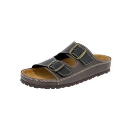 Lico Pantolette "Natural Man" in Braun | Gr.: 44