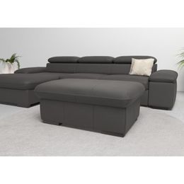 OTTO home Stauraumhocker &raquo;Alberto&laquo; gross, mit Stauraum braun Luxus-Microfaser in Lederoptik (100% Polyester);Microfaser in Antiklederoptik (100% 