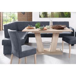Home Affaire Eckbank &raquo;Umag&laquo; 210 x 60 cm blau 100% Polyester Primabelle ( Microfaser );100% Polyester Duncan ( Luxus-Microfaser) B/H/T: 210cm x 89cm x 