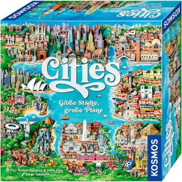 Kosmos Spiel &raquo;Cities&laquo; bunt Einheitsgr&ouml;&szlig;e Spiel