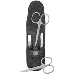 ERBE&reg; Erbe ERBE Manik&uuml;re-Etui &raquo;ERBE Manik&uuml;re Set Steck-Etui Serie "Piemont", schwarz, 4-tlg., Inox&laquo; Echtleder, rostfreie Instrumente, Hergestellt in 