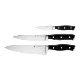 HENCKELS by ZWILLING Messer-Set &raquo;Accent&laquo; Rostfreier Klingenstahl, Ergonomische Griffe silber Spezialklingenstahl Einheitsgr&ouml;&szlig;e