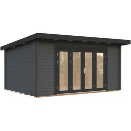 Palmako Gartenhaus &raquo;Lea Bifold&laquo; verschiedene Farben Massivholz Fu&szlig;boden im Gartenhaus, ohne Dacheindeckung