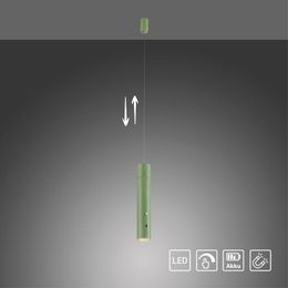 JUST LIGHT Pendelleuchte &raquo;ATTACH&laquo; LED-Modul 1 Stk. Warmwei&szlig; Akkuleuchte, mobile Lichtl&ouml;sung, Taschenlampe gr&uuml;n 1, &Oslash; 4cm, 1 Stk.