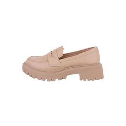 Ital-Design Halbschuh in Hellbraun | Gr.: 41