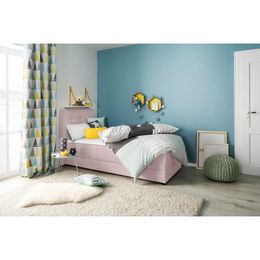 Home Affaire Boxbett &raquo;Mieke&laquo; incl. Bettkasten und Topper, Bezug impr&auml;gniert, 2 Breiten rosa Struktur impr&auml;gniert (100%) Struktur impr&auml;gniert, 