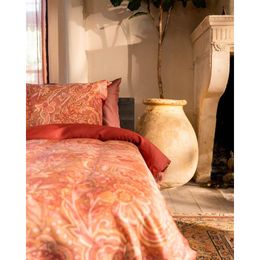 Kayori Bettw&auml;sche &raquo;Luay&laquo; 2 Stk. 100% reiner Bio-Baumwoll-Satin rosa Mako-Satin, Obermaterial: 100% Baumwolle B/L: 135cm x 200cm, 1 Stk., 1 Stk., Mako-