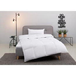 OTTO home Daunenbettdecke + Kopfkissen &raquo;Cavanelle Bettdecke 135x200 cm, 155x220 cm&laquo; Set mit Kissen 40x80 oder 80x80 cm, Sommer, Winter, Made in 
