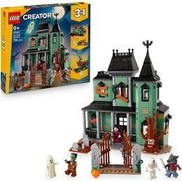 Lego Konstruktionsspielsteine &raquo;Geisterhaus (31167), Lego Creator&laquo; Made in Europe Einheitsgr&ouml;&szlig;e Konstruktionsspielsteine