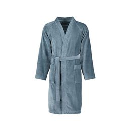 Vossen Badem&auml;ntel unisex Kimono Dallas flanell - 7400 in flanell - 7400 | Gr.: XS
