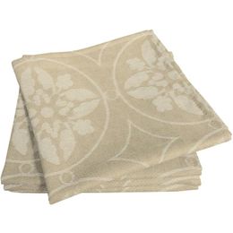 Adam Stoffserviette &raquo;Romantic Puligny Light&laquo; beige Obermaterial: 100% Baumwolle Bio-Baumwolle
