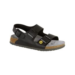 Birkenstock Sandale Milano ESD in schwarz in schwarz | Gr.: 46