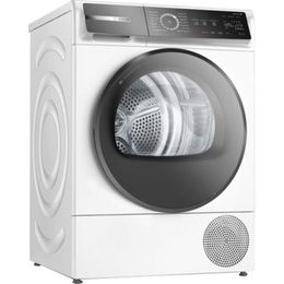 Bosch W&auml;rmepumpentrockner &raquo;WQB235B40&laquo; Serie 8 Selbstreinigender Kondensator, Auto Dry, Smart Dry, Home Connect wei&szlig; f&uuml;r hohe Laufruhe.