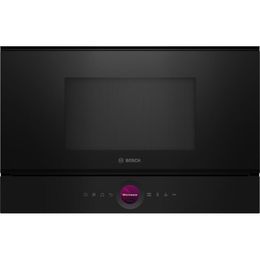 Bosch Einbau-Mikrowelle &raquo;BER7321B1&laquo; Grill Mikrowelle 1990 W Innovative Bedienung per Digitalring & leicht zu reinigender Innenraum schwarz 