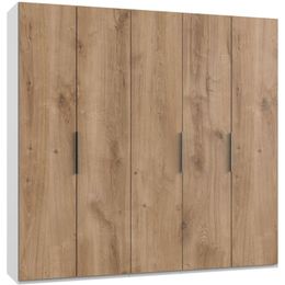 wimex Kleiderschrank &raquo;Level by fresh to go&laquo; ohne Schubladen wei&szlig; B/H/T: 250cm x 236cm x 58cm, T&uuml;ren: 5 Stk.