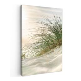 OnlyWow Leinwand Bilder Sandd&uuml;nen | Gr.: 20 x 30 cm