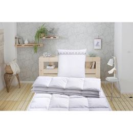 OTTO home Federbettdecke &raquo;Forsakar, Bettdecke 135x200 cm, 155x220 cm und weitere Gr&ouml;&szlig;en&laquo; extrawarm F&uuml;llung 100% Federn Bezug Baumwolle 1 Stk. tlg. 