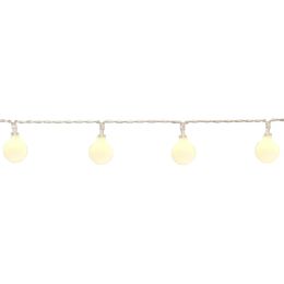 Parforce Traditional Hunting LED-Lichterkette &raquo;Globini&laquo; 20 Stk.-flammig mit Wintersolarpanel, inkl. Akku, outdoor, Vierfarb-Karton Dioden 20 Stk. Flammen 20 Stk., Gesamtl&auml;nge 