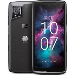 CROSSCALL Smartphone &raquo;Stellar M6 128GB&laquo; schwarz schwarz Kontaktloses Bezahlen (NFC) mit EMVCo-Zertifizierung