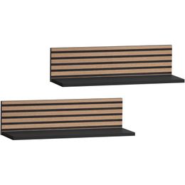 Schildmeyer Wandregal &raquo;Ryker, Wandregal, melaminharzbeschichtet,Made in Germany, B: 60 cm&laquo; 1 Stk. tlg. Solide Verarbeitung - Dieses Produkt ist in Deutschland 