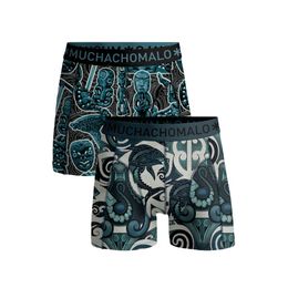 MUCHACHOMALO 2er-Set: Boxershort in Mehrfarbig - f&uuml;r Kinder | Gr.: 176