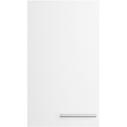 Optifit H&auml;ngeschrank &raquo;Klara&laquo; Breite 40 cm wei&szlig; Holzwerkstoff wei&szlig;, B/H/T: 40cm x 70,4cm x 34,9cm, T&uuml;ren: 1 Stk.