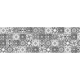 Express K&uuml;chen K&uuml;chenr&uuml;ckwand &raquo;Retro 1&laquo; grau B/H: 180cm x 55,9cm K&uuml;chenr&uuml;ckwand
