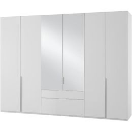 wimex Kleiderschrank &raquo;New York&laquo; mit Spiegelt&uuml;r wei&szlig; B/H/T: 270cm x 208cm x 58cm, Schubladen: 2 Stk. T&uuml;ren: 6 Stk.