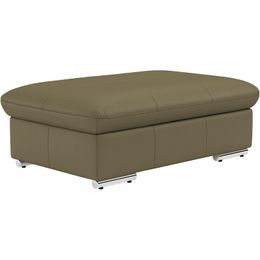 Sit & More sit&more Polsterhocker &raquo;Valantine, B: 101 cm&laquo; individuell zu kombinieren gr&uuml;n NaturLEDER B/H/T: 102cm x 43cm x 68cm, NaturLEDER