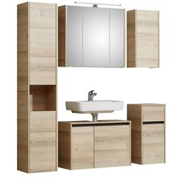 Badm&ouml;bel-Set &raquo;Quickset 393&laquo; Komplett-Set, 5 Stk. tlg. beige Einheitsgr&ouml;&szlig;e