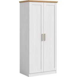Home Affaire Kleiderschrank &raquo;BAKKE, Kleiderschrank inkl. 1 Kleiderstange&laquo; 1 Stk. tlg. Kleiderschrank, Dreht&uuml;renschrank, Graderobenschrank, 