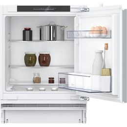 Neff Einbauk&uuml;hlschrank N 50 &raquo;KU1212FE0&laquo; 82 cm hoch 59,8 cm breit Super Cooling f&uuml;r schnelles Absenken der Temperatur silber Vollautomatische Abtauung