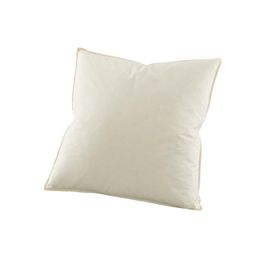 Otto Keller Federkissen &raquo;Kira&laquo; F&uuml;llung: 85Gaensefedern15Gaensedaunen 1 Stk. tlg. beige Bezug: 100% Baumwolle. F&uuml;llung: 85% Federn, 15% Daunen B/H/L: 80cm x 80cm, 