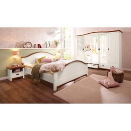 OTTO home Schlafzimmer-Set &raquo;Konrad', komplettes Schlafzimmer mit gro&szlig;em Schrank&laquo; Set, Kleiderschrank 5 t&uuml;rig mit Schubladen, 2 Nachttische, Bett 