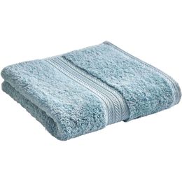 Christy Handt&uuml;cher &raquo;RENAISSANCE&laquo; Premium-Handtuch in Luxusqualit&auml;t, 675g/m&sup2;, 50x100cm, 2er Set blau Walkfrottier, Obermaterial: 100% Baumwolle B/L: 50cmx100cm