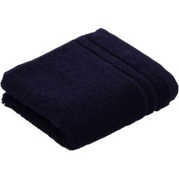 Vossen Gaestehandtuecher &raquo;Vienna Style Supersoft&laquo; im Set, supersoft Baumwolle blau Walkfrottee, Baumwolle B/L: 30cmx50cm, 3 Stk., 3 G&auml;stehandt&uuml;cher (30x50cm)