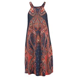 Lascana Jerseykleid in marine-rot | Gr.: 42